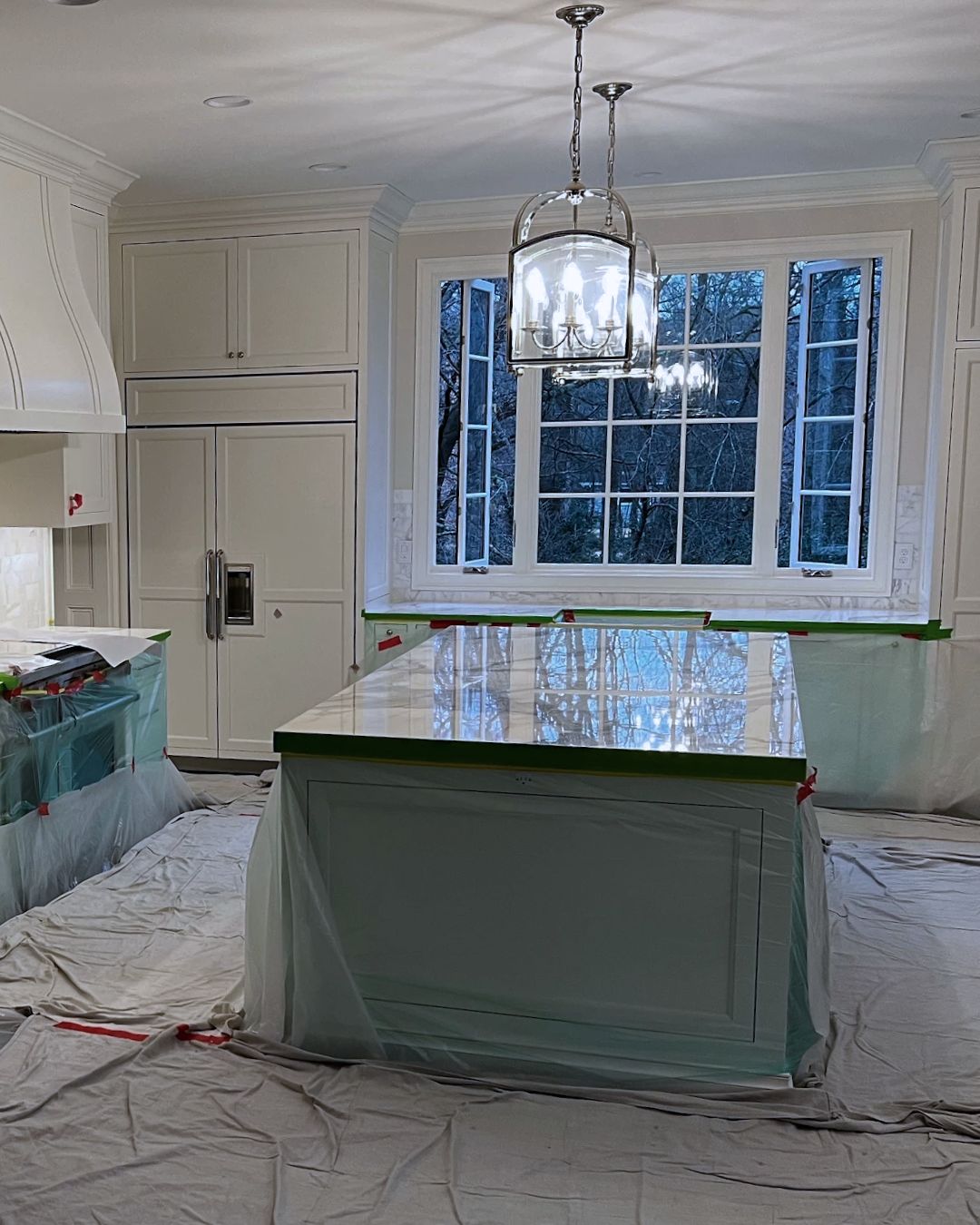 Calacatta Gold Marble Restored & Protected with MORE® AntiEtch® in ...